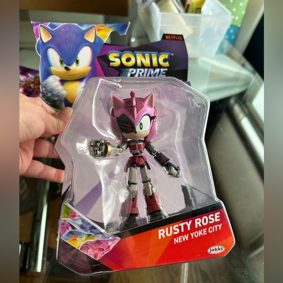 Toys | Sonic Prime Rusty Rose Action Figure | Poshmark